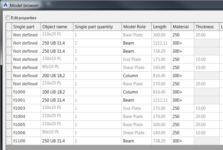 Advance Steel - Part B Revisions - Drawing numbers as part / assembly ...
