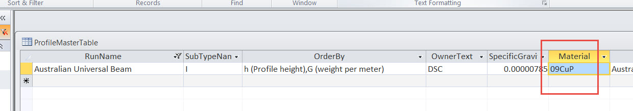 Advance Steel - How to modify the default Material Grade / Type of your ...