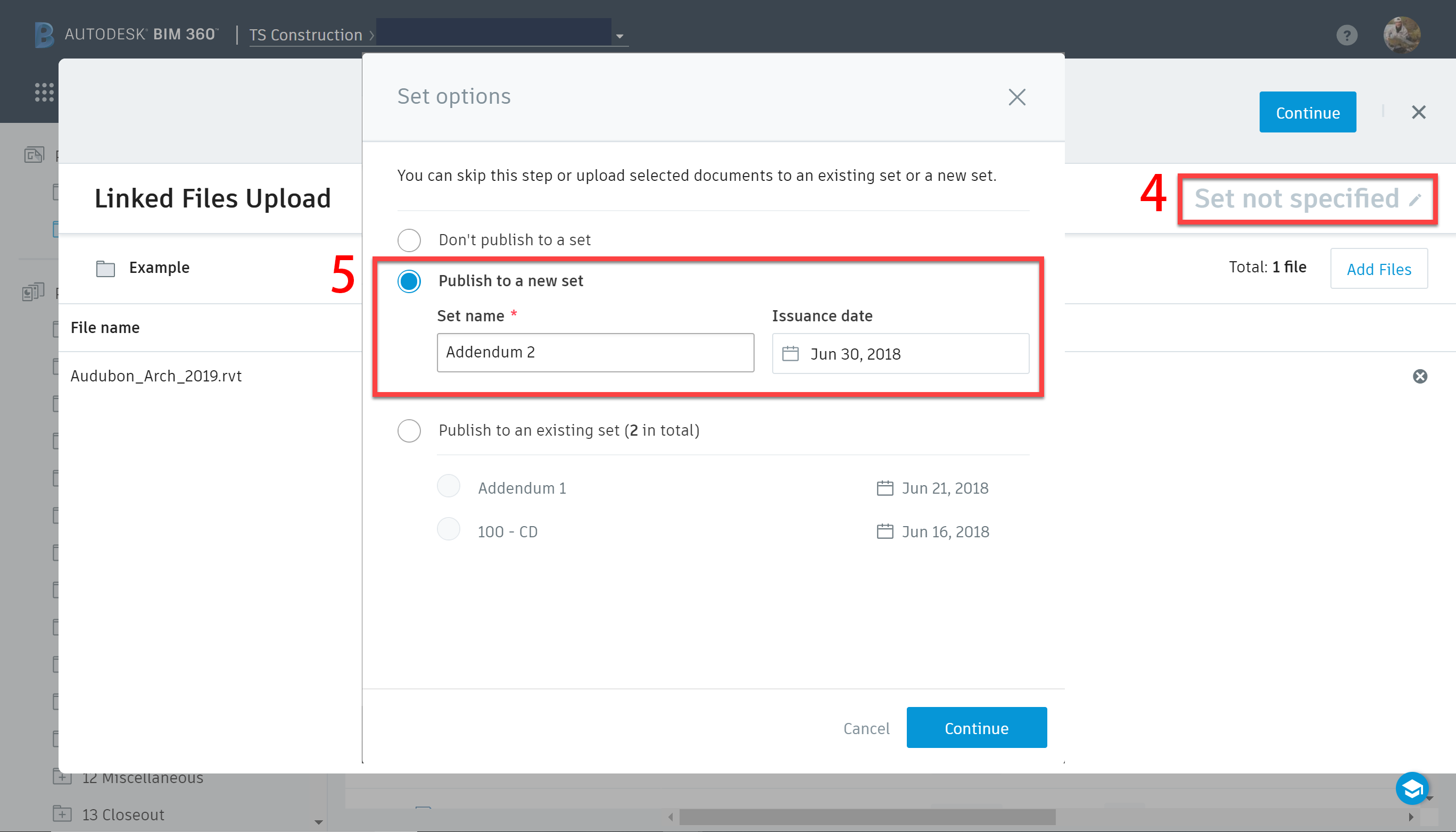 BIM 360 Docs Publish Set Best Practices
