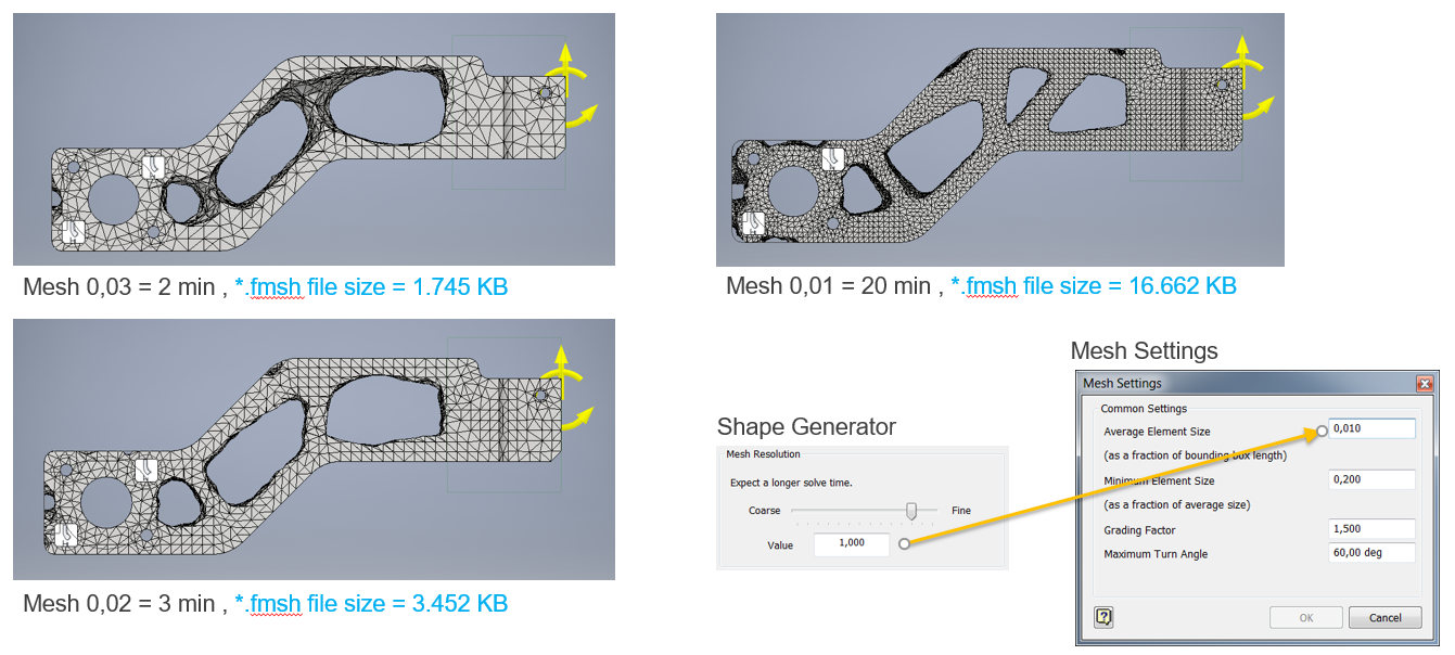 Shape Generator - Optimize mass and stiffness for your parts