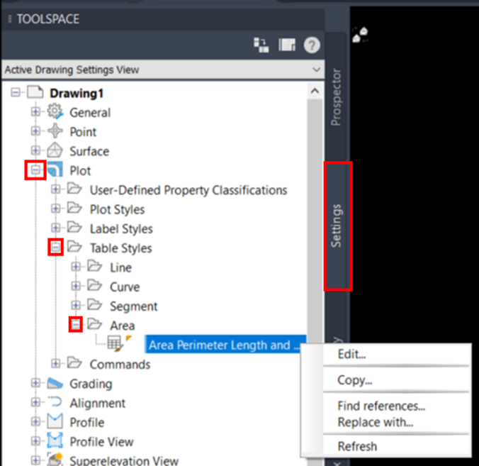 Basic Civil 3D concepts