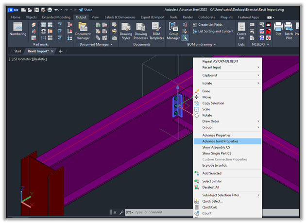 Structural detailed design and fabrication part seven