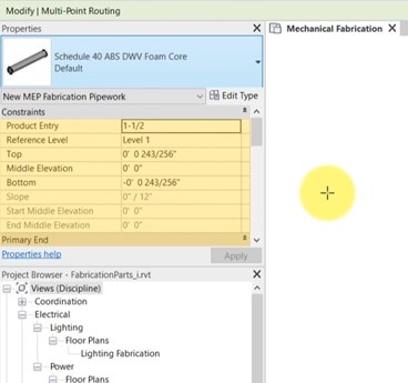 Basic tasks for MEP fabrication detailing part two
