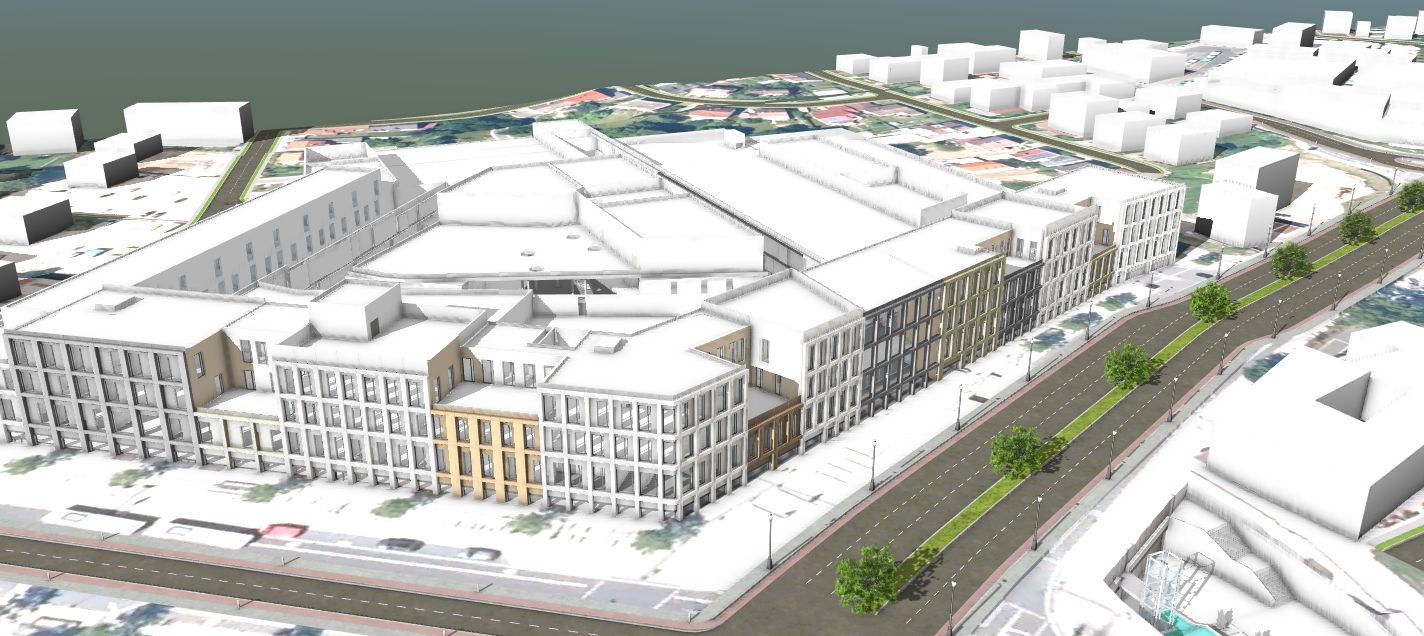 Integrate Buildings into their Environment for architectural visualization