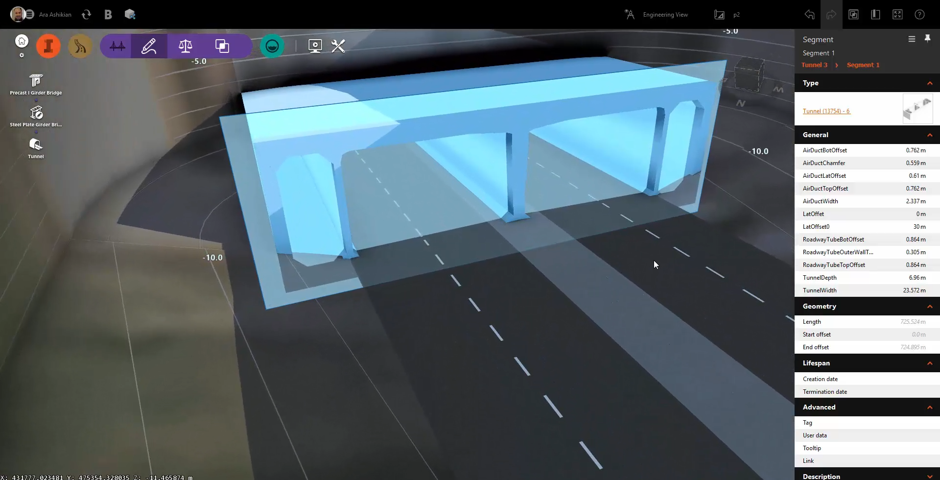 How to create a tunnel design
