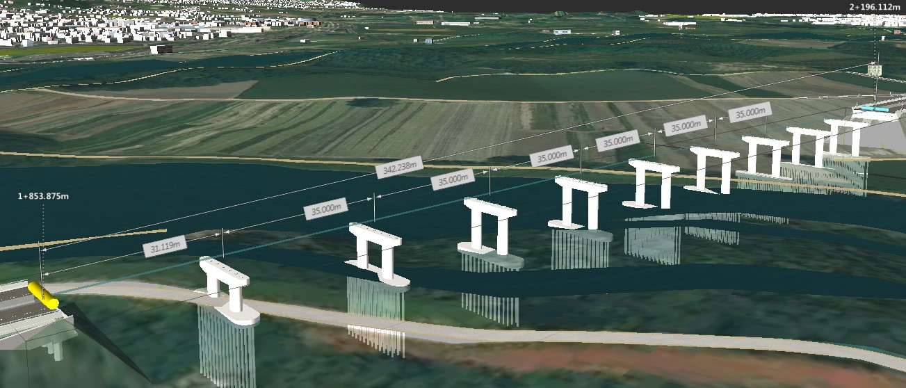 Design a parametric BIM bridge