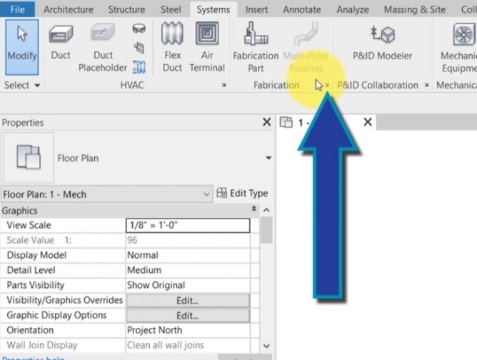 Basic tasks for MEP fabrication detailing