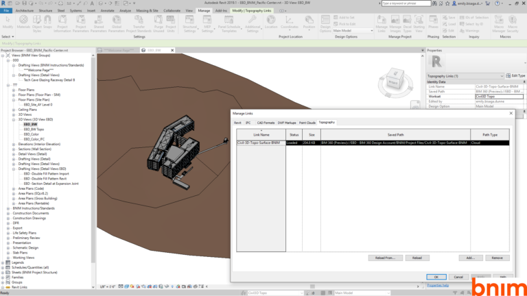 Site Collaboration with Revit, Civil 3D & BIM 360