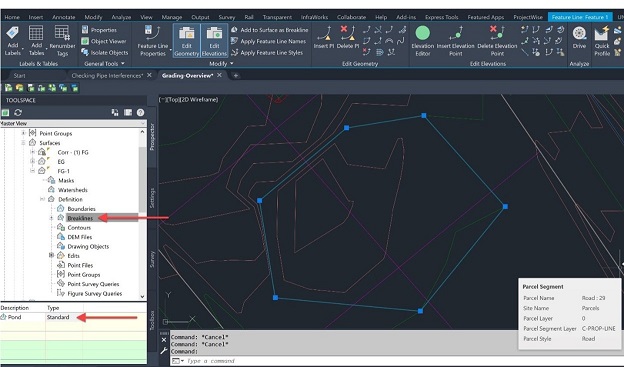 场地设计和放坡