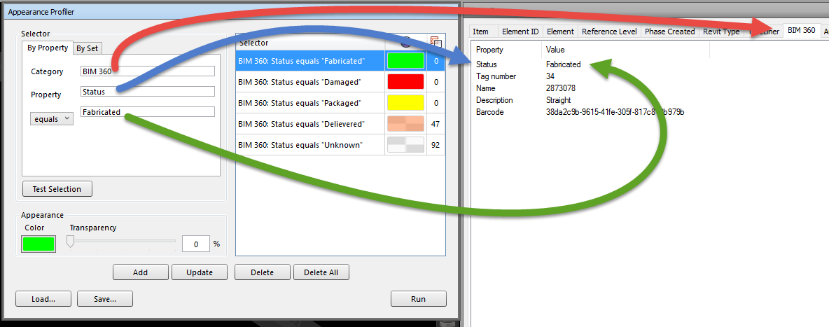 Visualizing BIM360 Field / MEP Tracked Project Status