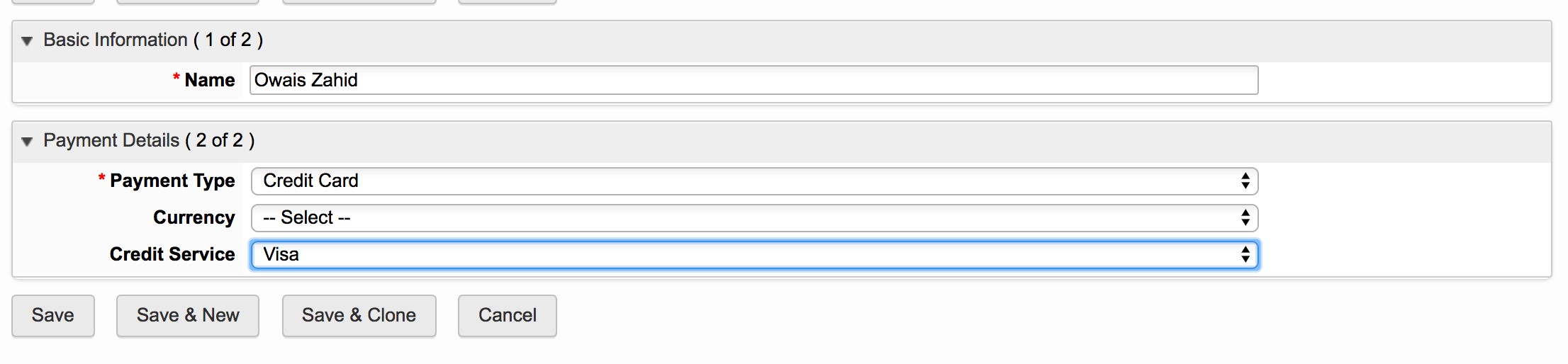 Manage field dependencies using validation rules