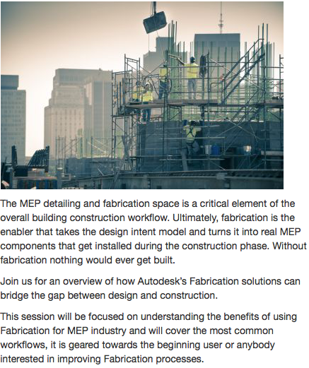 Autodesk Fabrication for the Industry