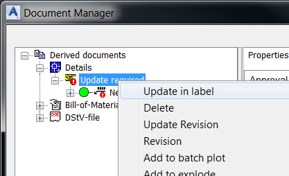 Advance Steel - Part B Revisions - Drawing numbers as part / assembly ...