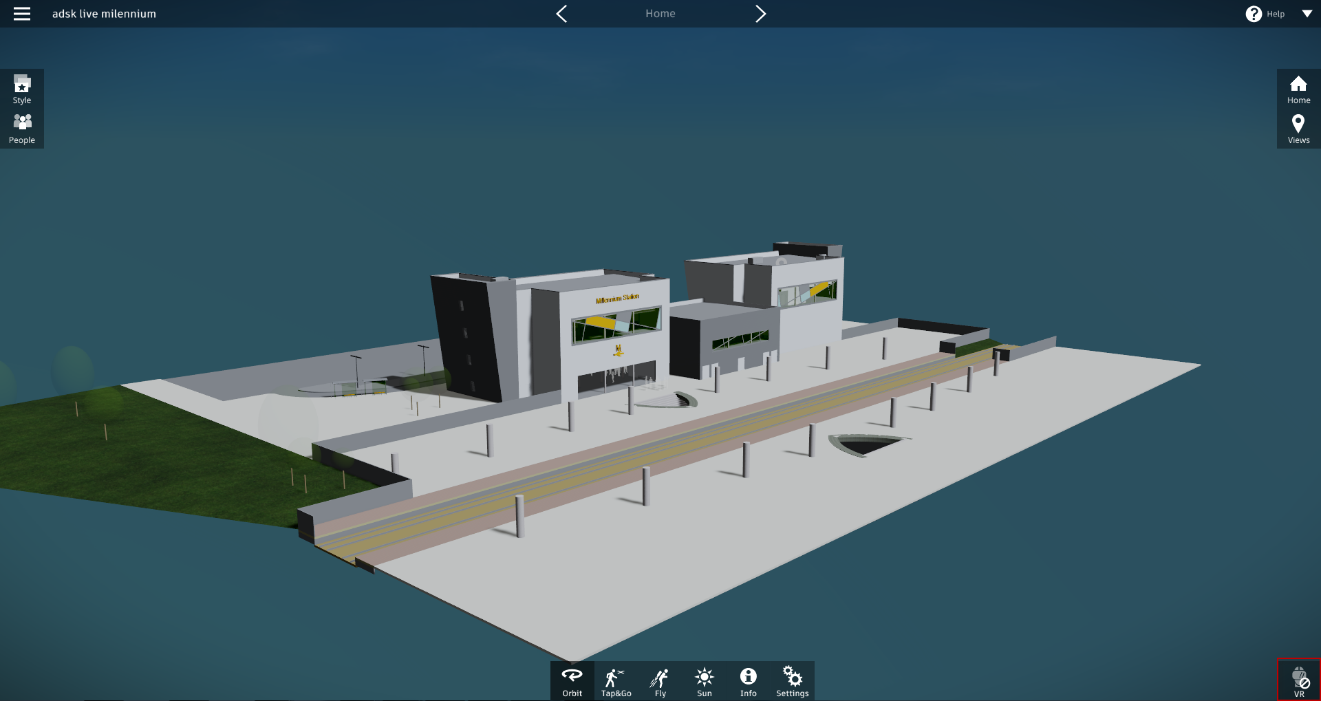 Construction—Visualization—Creating a virtual reality environment