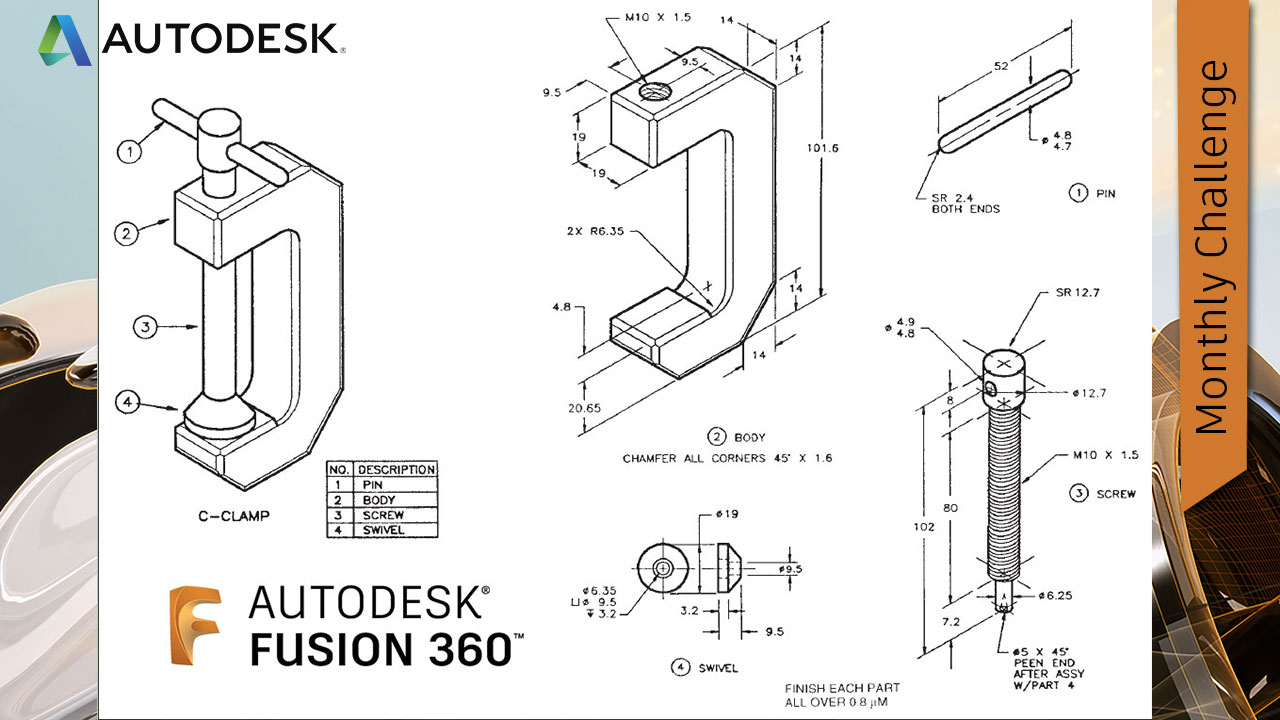 Final Fusion 360 Monthly Challenge