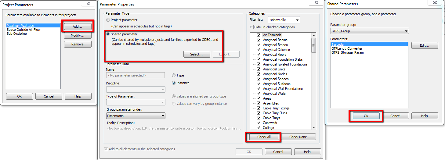 How to Attach Barcodes in Revit