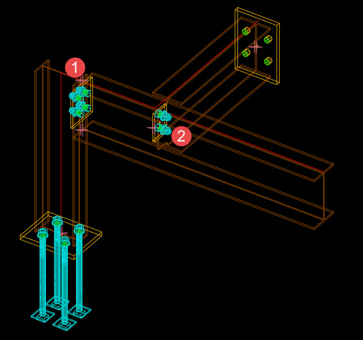 Advance Steel - Part A Creation - Drawing numbers as part / assembly ...