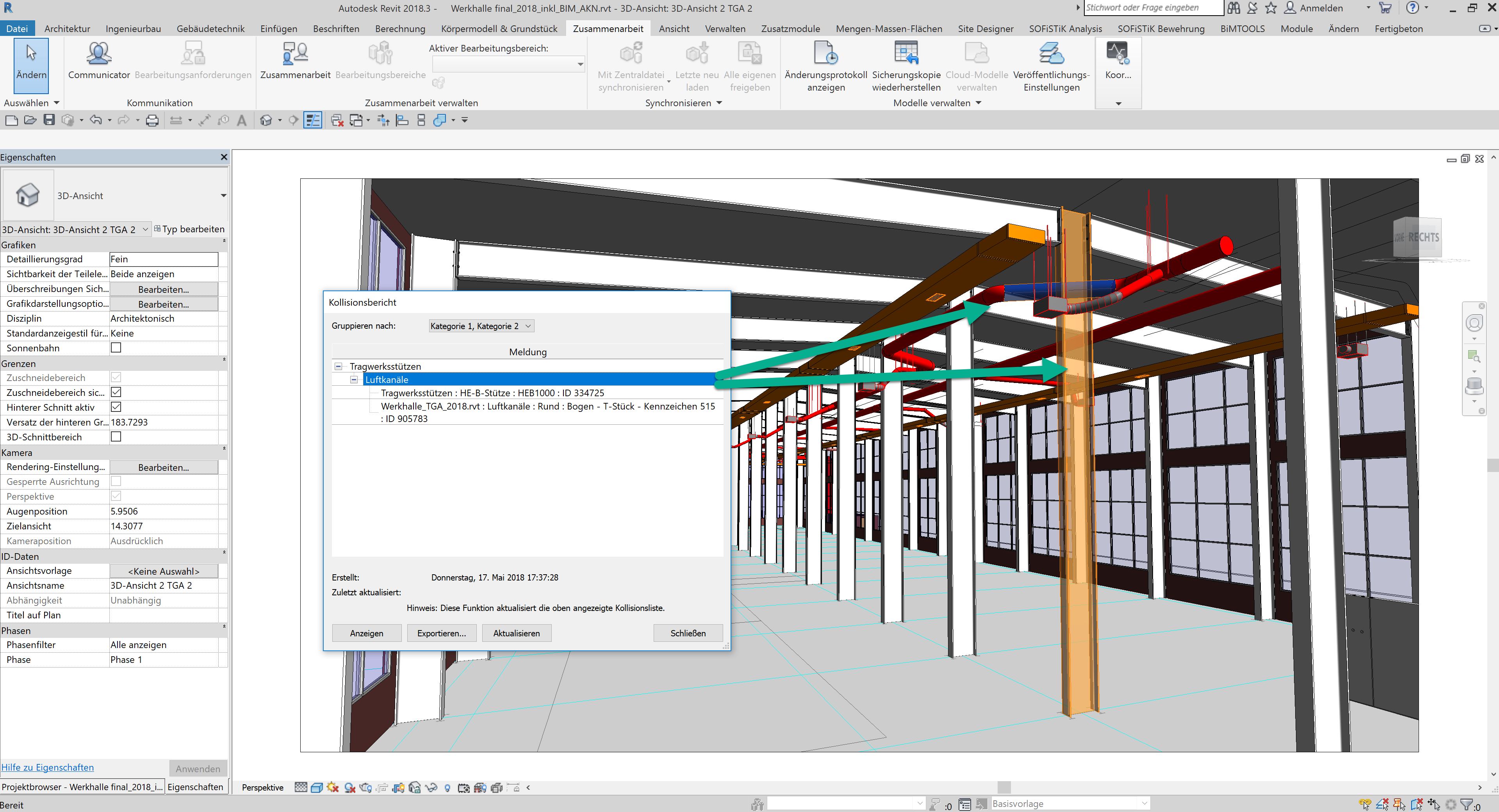 From brownfield to digital factory with BIM–Part 4 (BIM coordination)