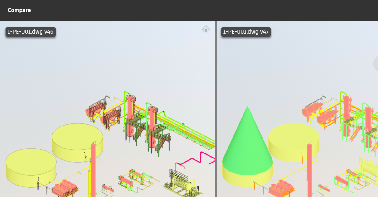 Plant 3D collaboration: How to restore an older version of a drawing