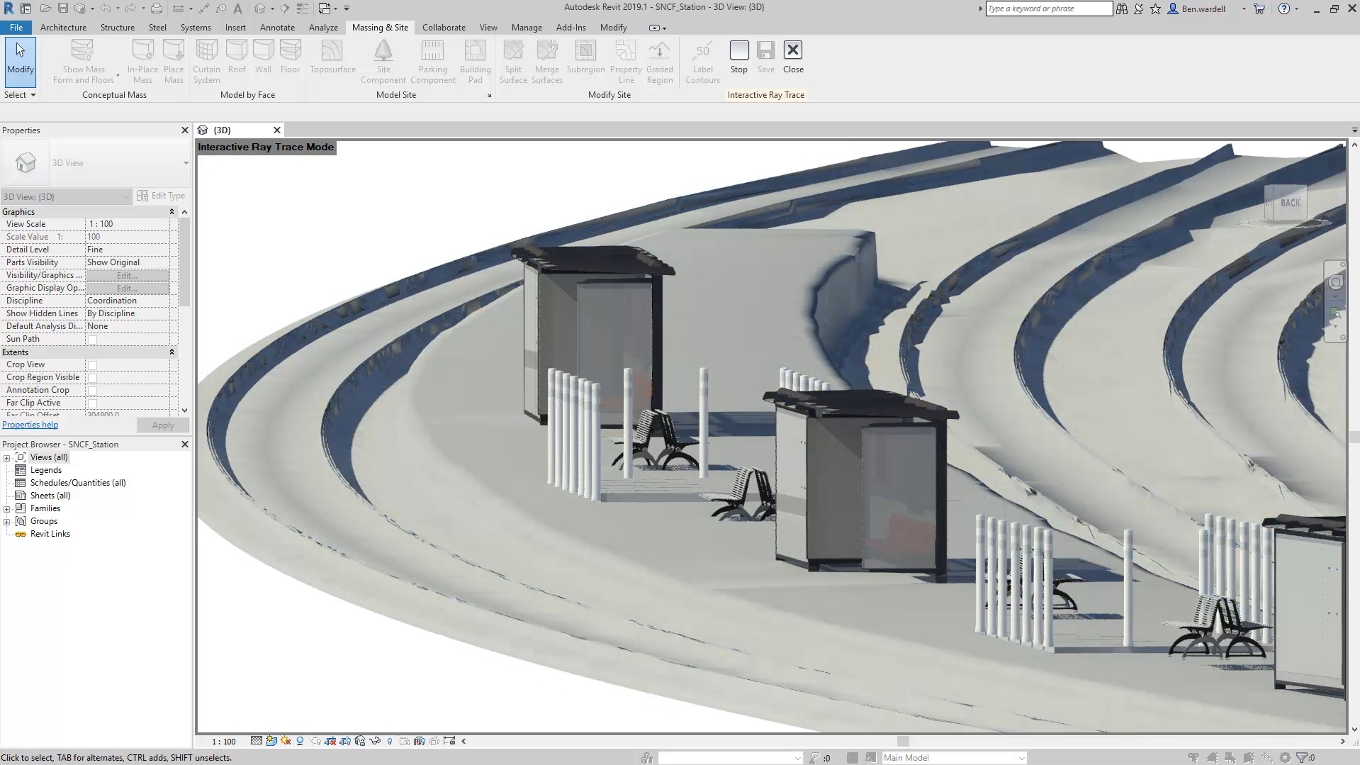 Create platforms in railway designs