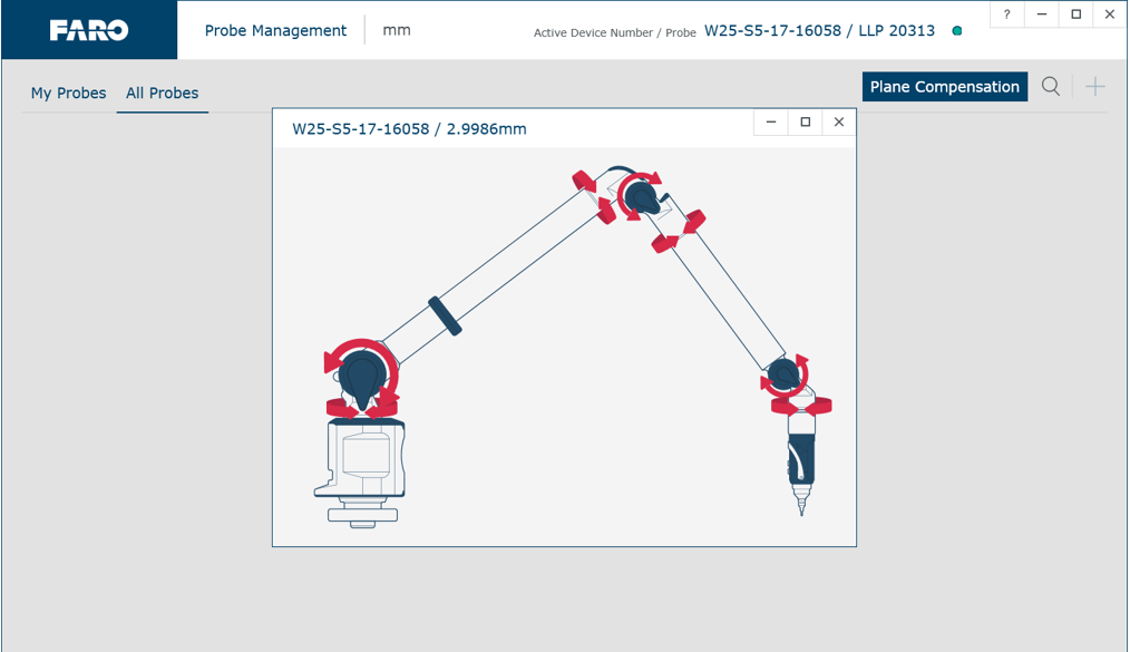 Connecting to the FaroArm Quantum S