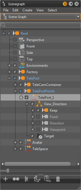 Advanced Teleport for the HTC Vive in any VRED Scene