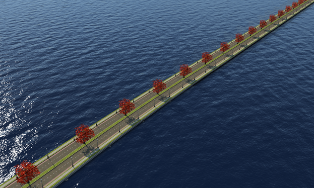 Roadway and bridge modeling part three