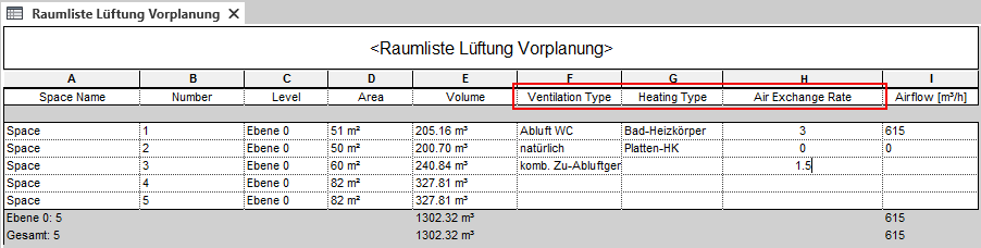 Using engineering schedules that interact with BIM design model in ...