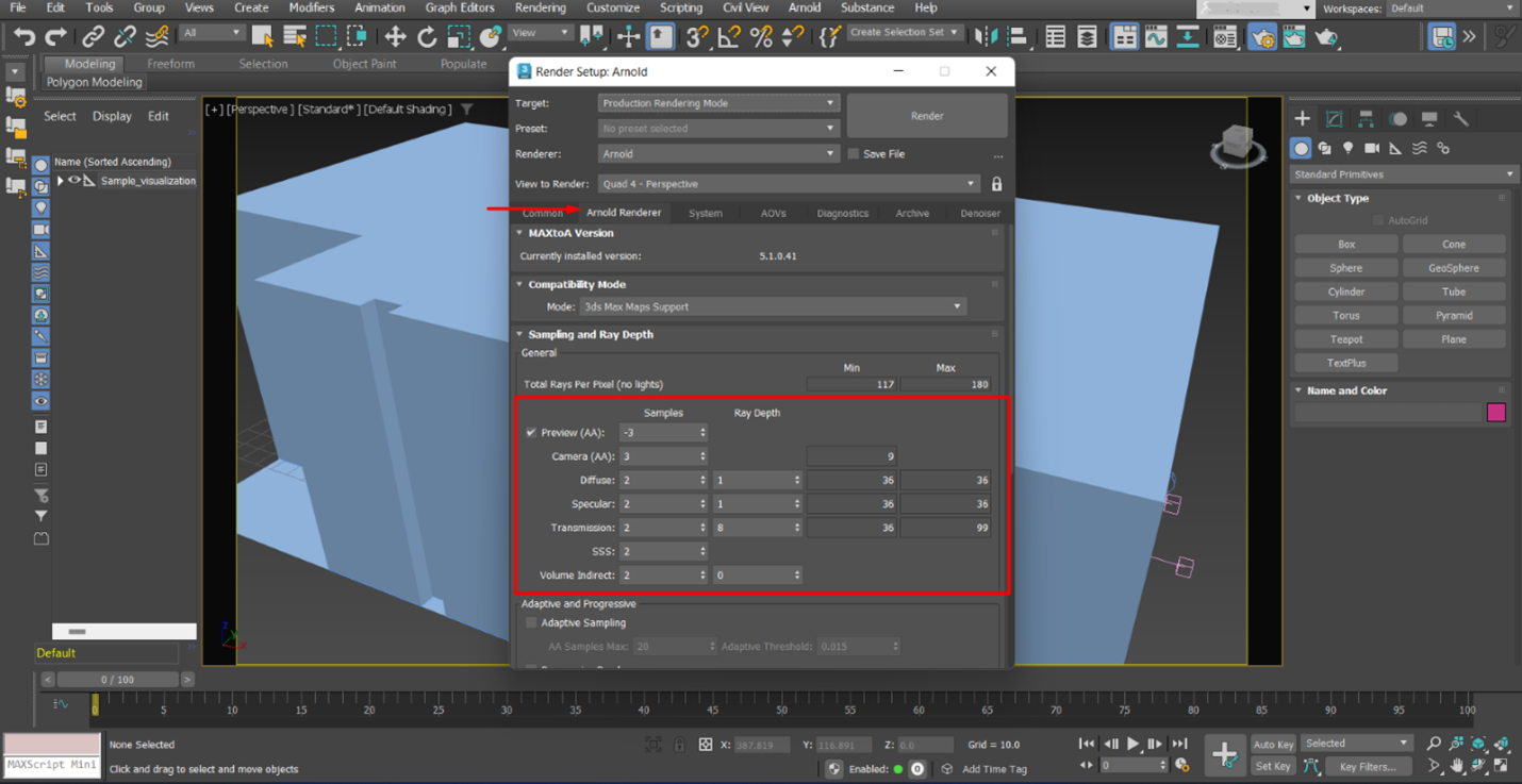 Visualization and rendering
