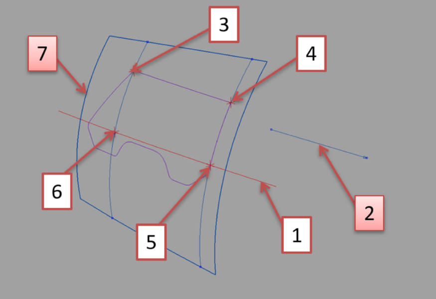 Create automotive side glass with Alias Surface or Alias AutoStudio