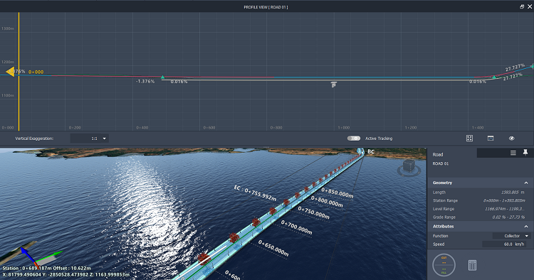 Roadway and bridge modeling part three