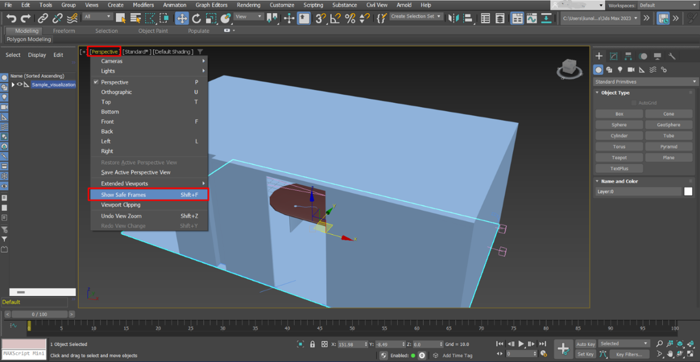 Visualization and rendering