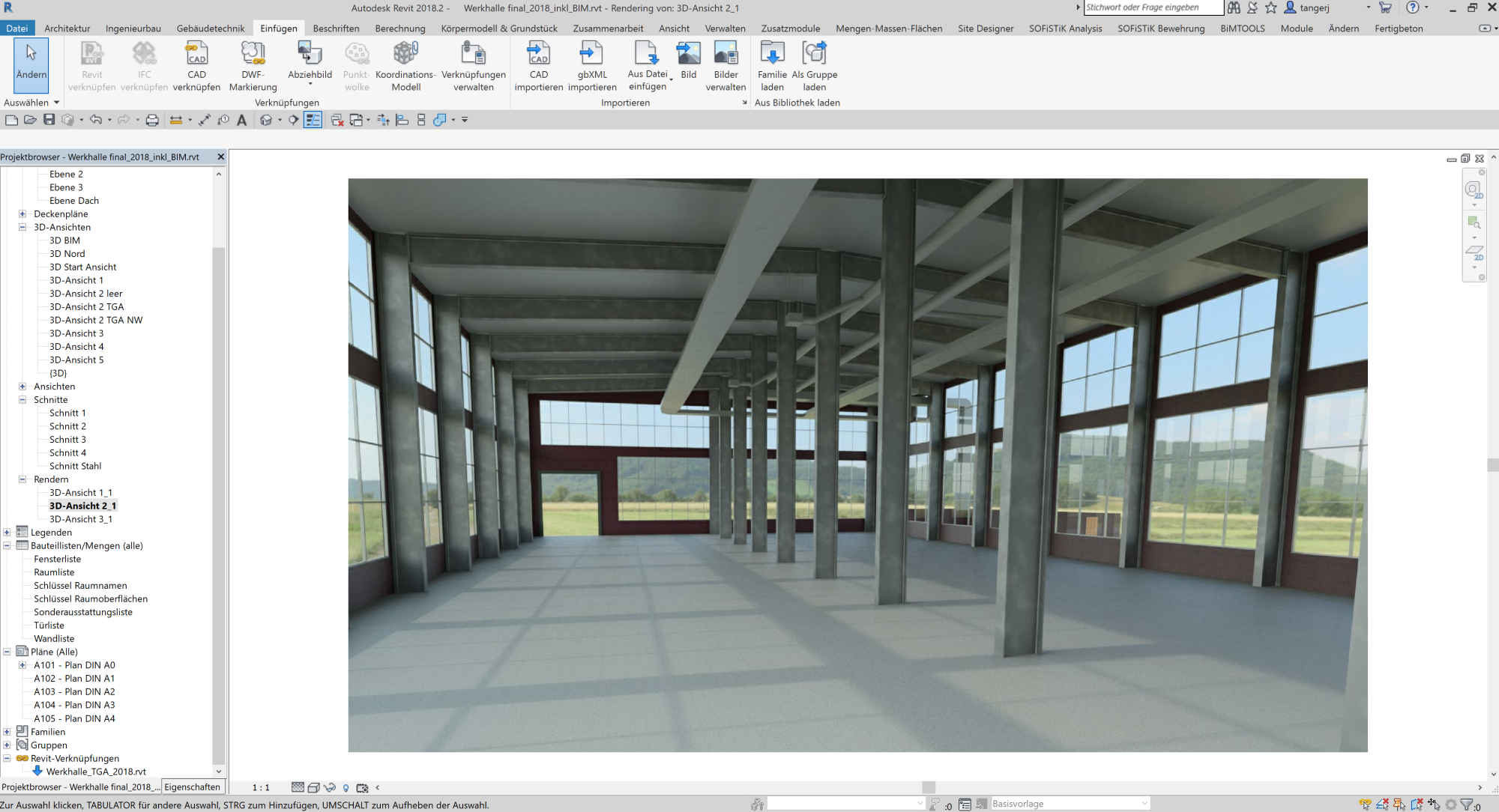 From brownfield to digital factory with BIM–Part 5 (Visualization and VR)